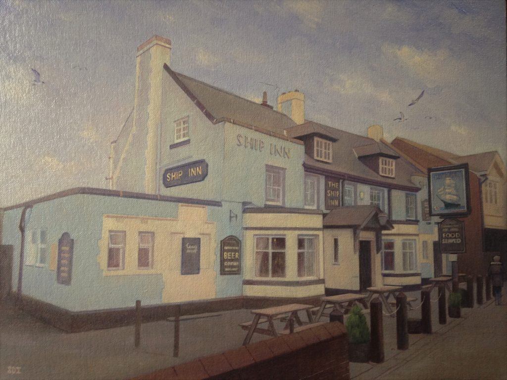 The Ship Inn, Hoylake, Oil on Board, 2017 | Stuart Irwin Art